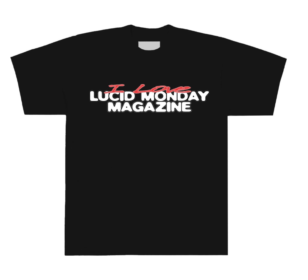 I LOVE LUCID MONDAY MAGAZINE TEE – Lucid Monday